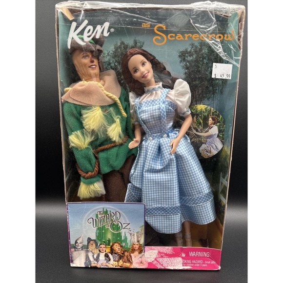 Barbie | Toys | Barbie The Wizard Of Oz Ken As Scarecrow Barbie As ...